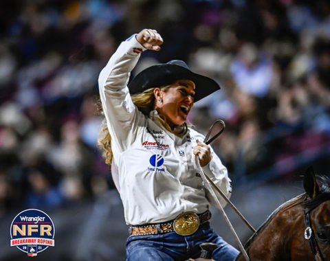 Déjà vu for Crawford at the Wrangler National Finals Breakaway Roping ...