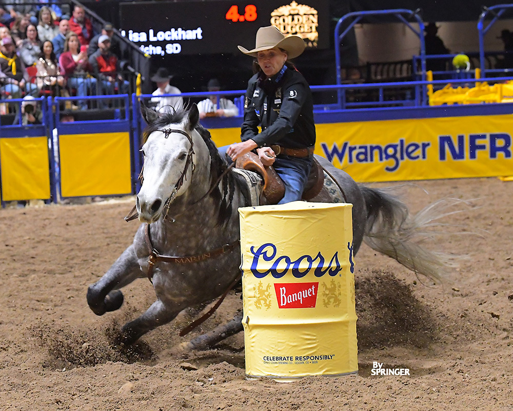 Fan Favorite Lisa Lockhart Gets Rd 3 Win at Wrangler NFR | WPRA