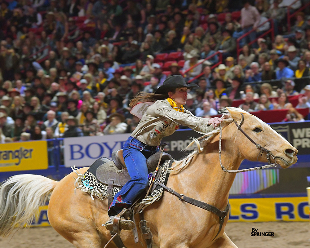 Fan Favorite Lisa Lockhart Gets Rd 3 Win at Wrangler NFR | WPRA