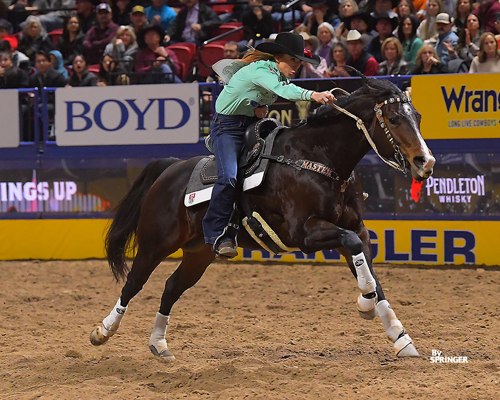 Beisel and Liza Get the Win in Historic Round 6 at the Wrangler NFR | WPRA