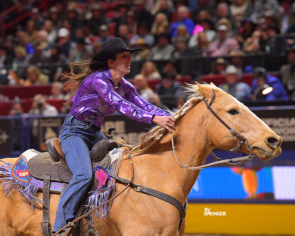 Summer Kosel Brought the Heat in the Fifth Round of the Wrangler NFR | WPRA